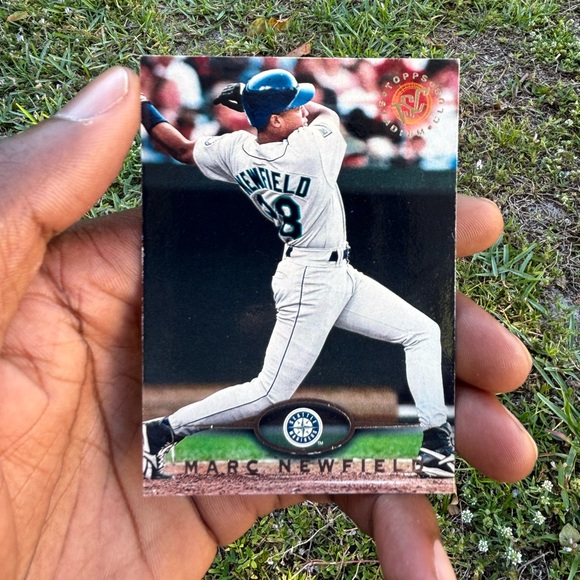 Topps | Other | Topps Baseball Card Marc Newfield | Poshmark